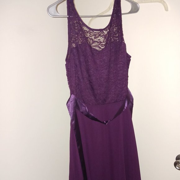 Berry Love | Dresses | Dark Purple Semiformal Dress | Poshmark